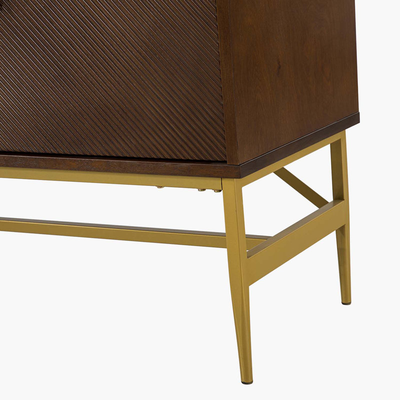 Willa Arlo™ Interiors Pabon 65'' Modern Storage Sideboard with Metal ...