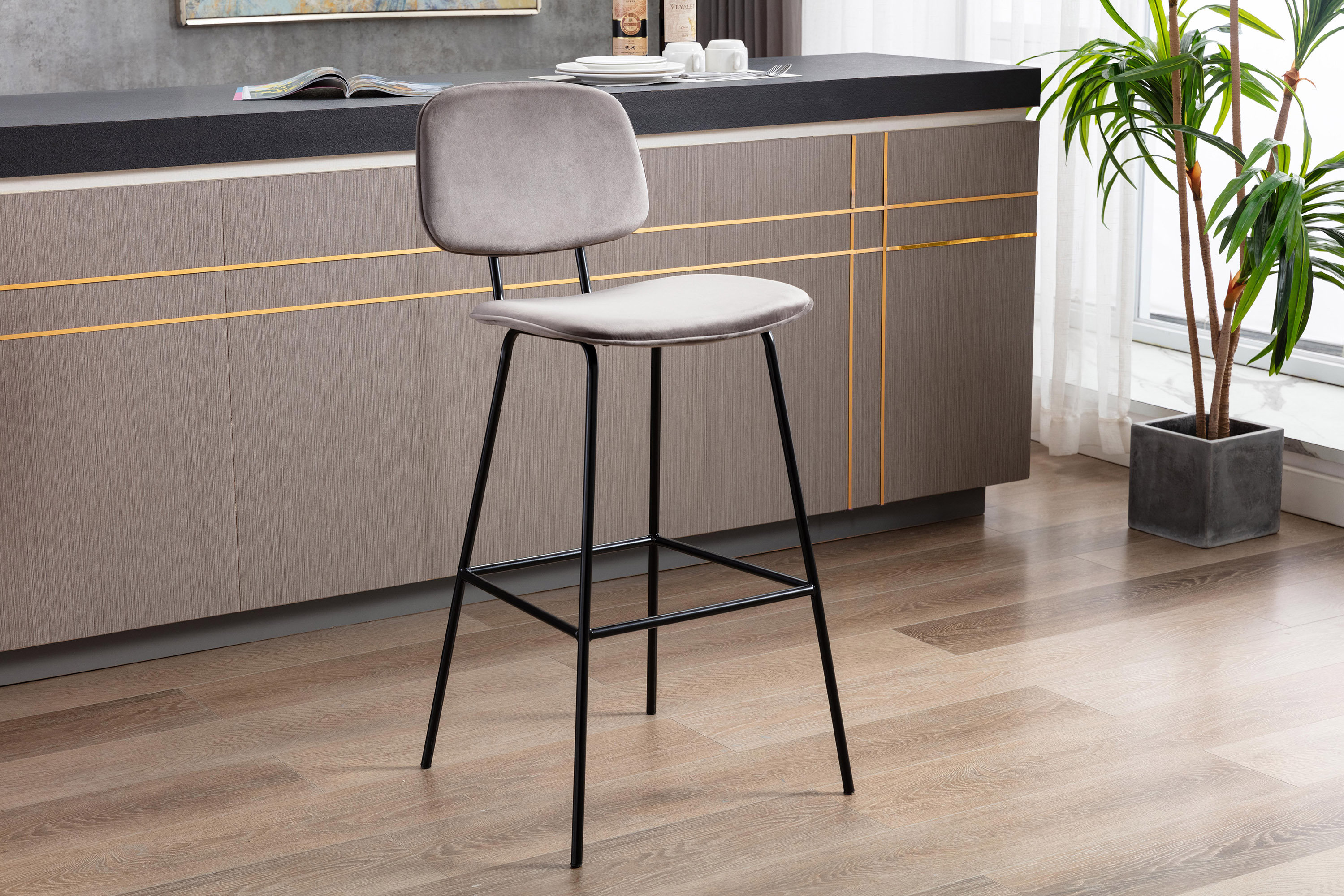 Corrigan Studio® Camargo 29.52" Bar Stool & Reviews | Wayfair