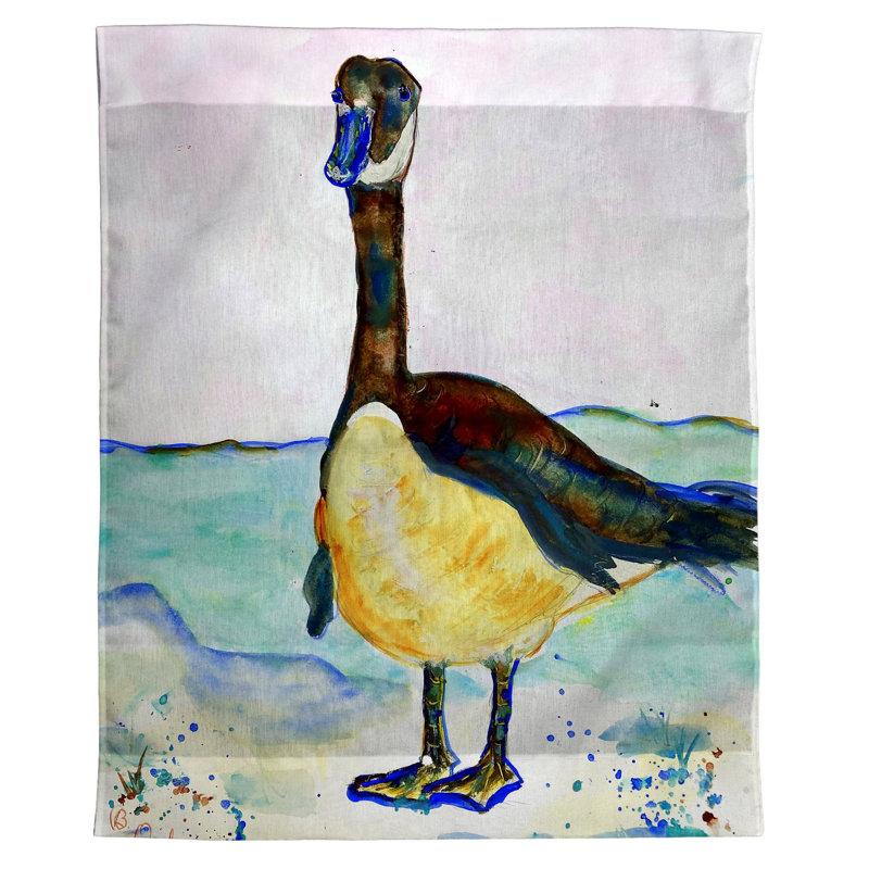 Highland Dunes Polyester Betsy's Goose Wall Hanging | Wayfair