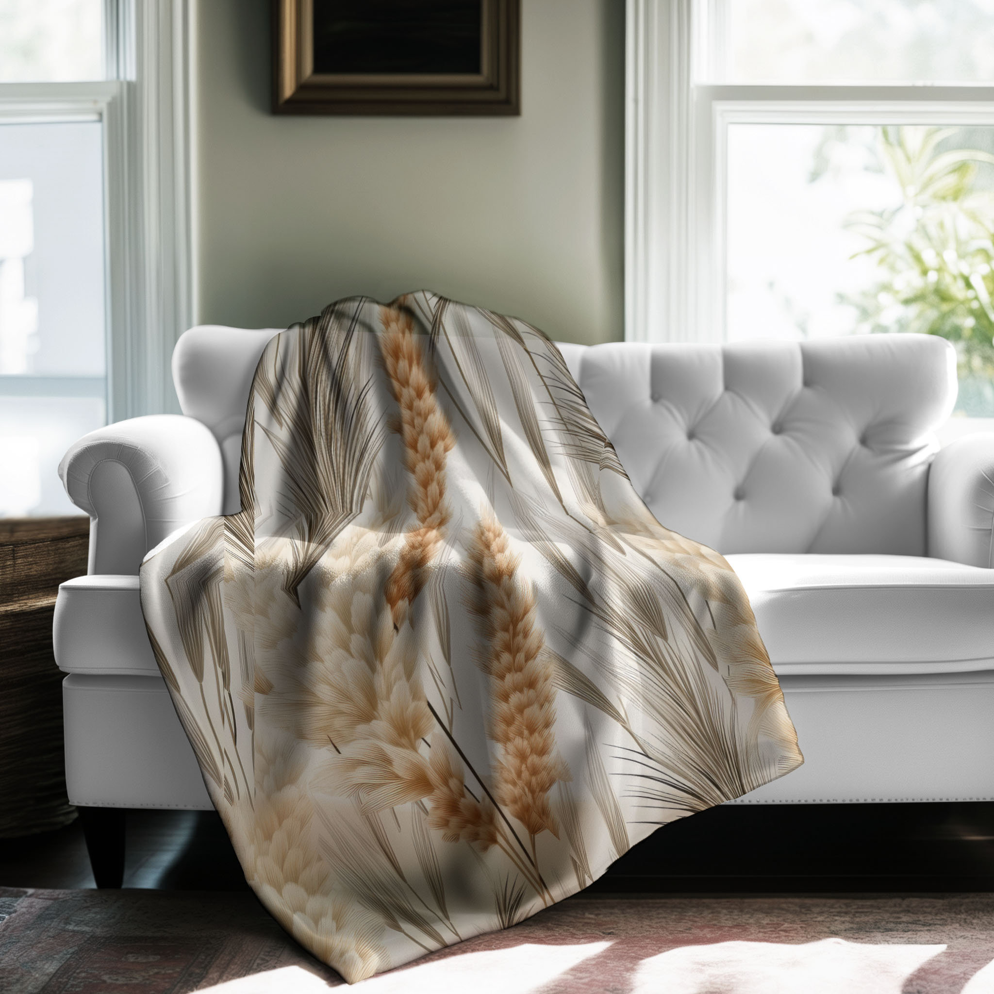 MentionedYou Dreamy Plume Enchantment - 1 Piece Premium Sherpa Throw Blanket | Wayfair
