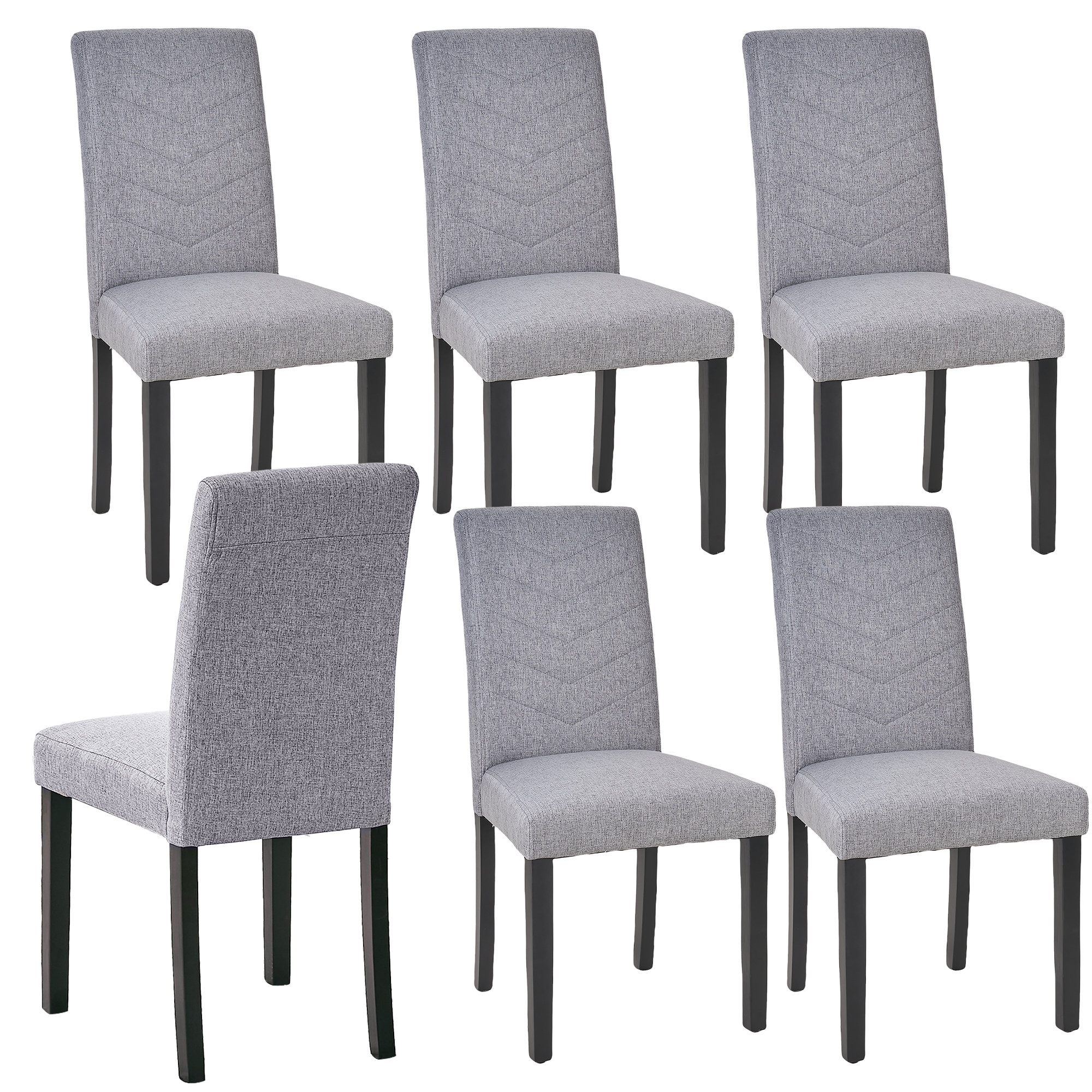 Red Barrel Studio Ensemble de chaises de salle à manger Trischa ...