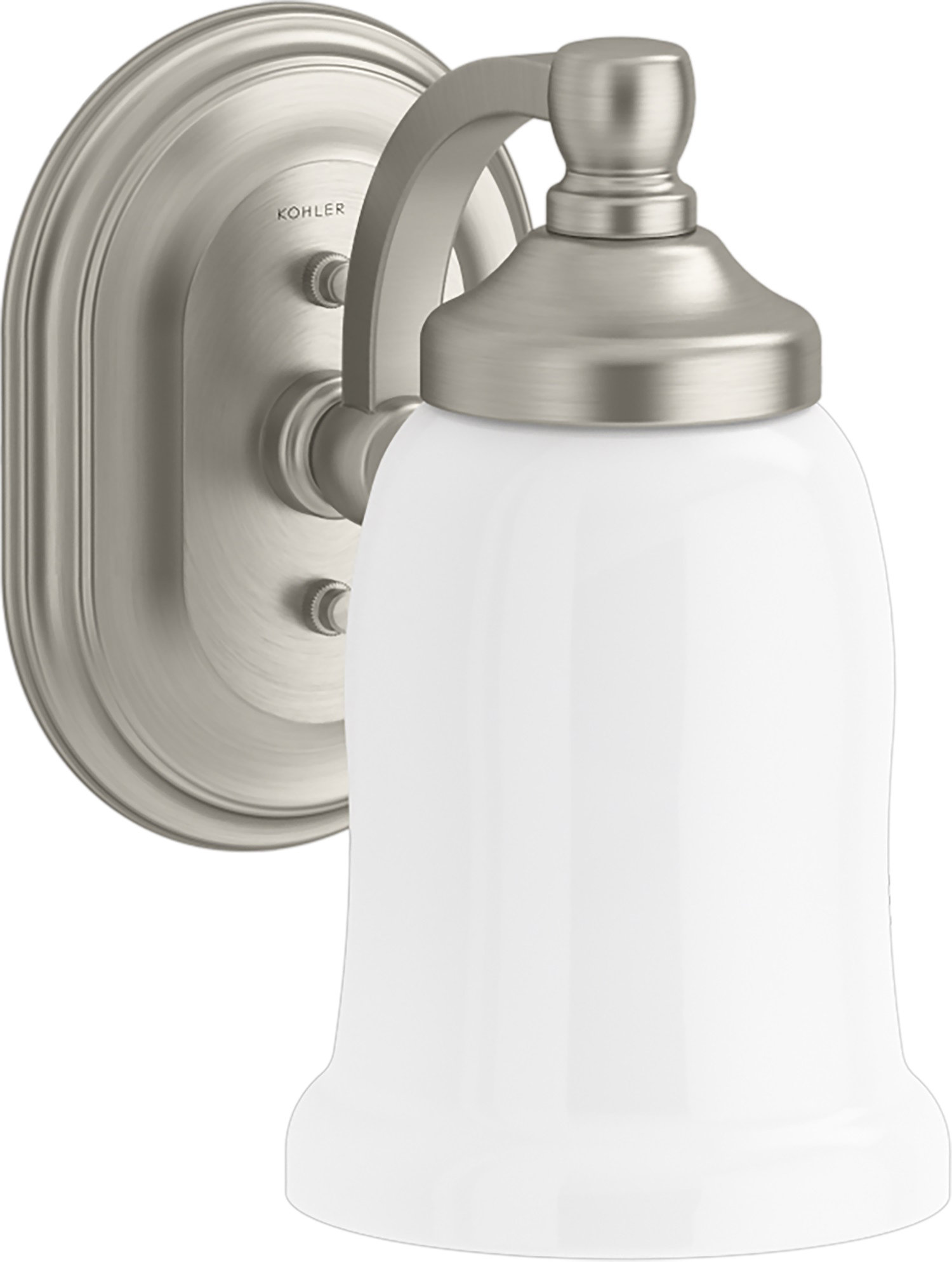 Kohler Bancroft 1 Light Indoor Bathroom Wall Sconce, Position Facing Up ...