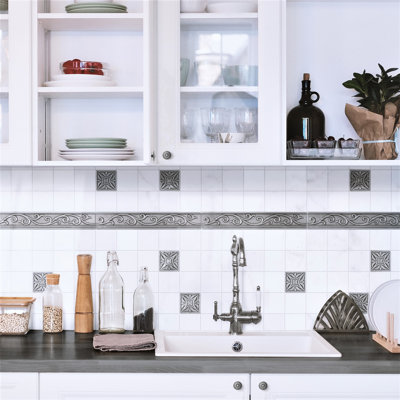 Nichetiles MidWest Star 2'' x 2'' Hand Painted Resin Decorative Accent ...