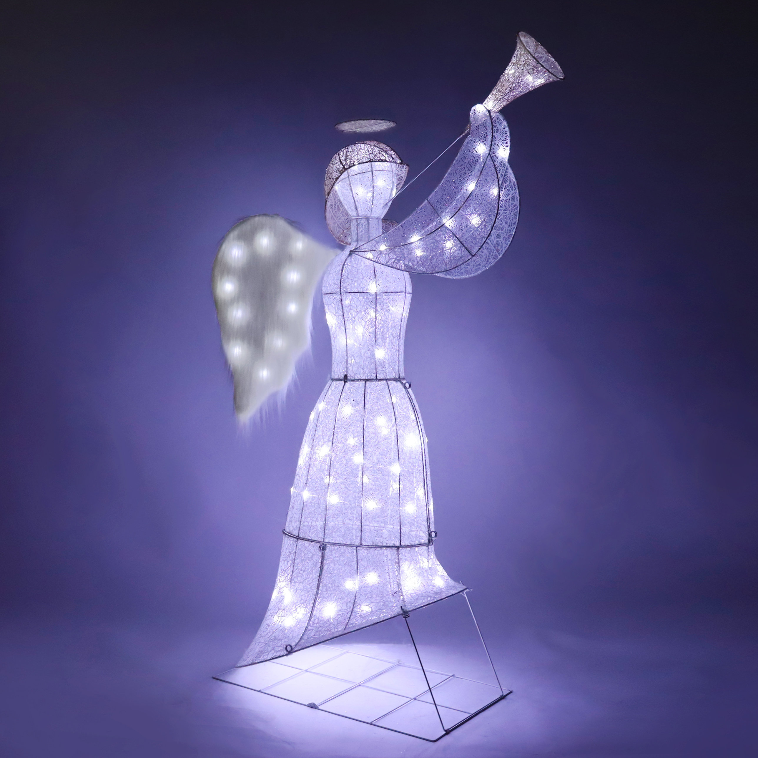 Joiedomi Cotton Angel Lighted Display | Wayfair