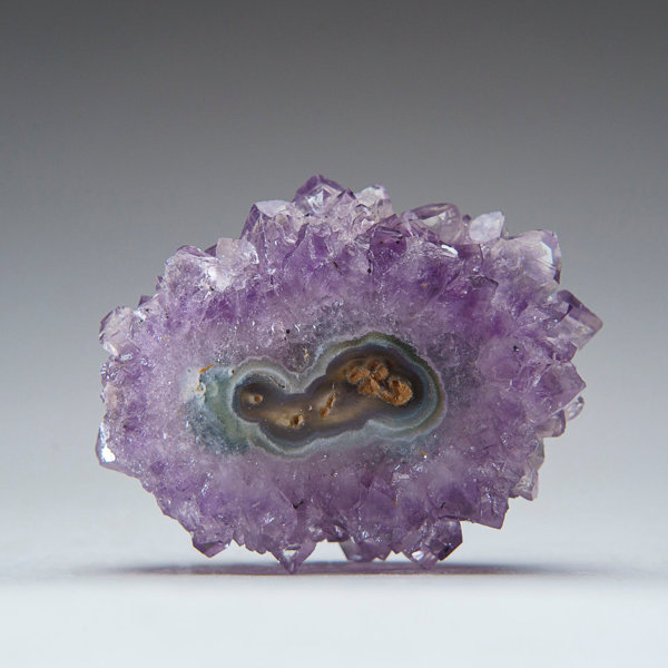 Astro Gallery of Gems Amethyst Stalactite Slice From Uruguay (114.1 ...