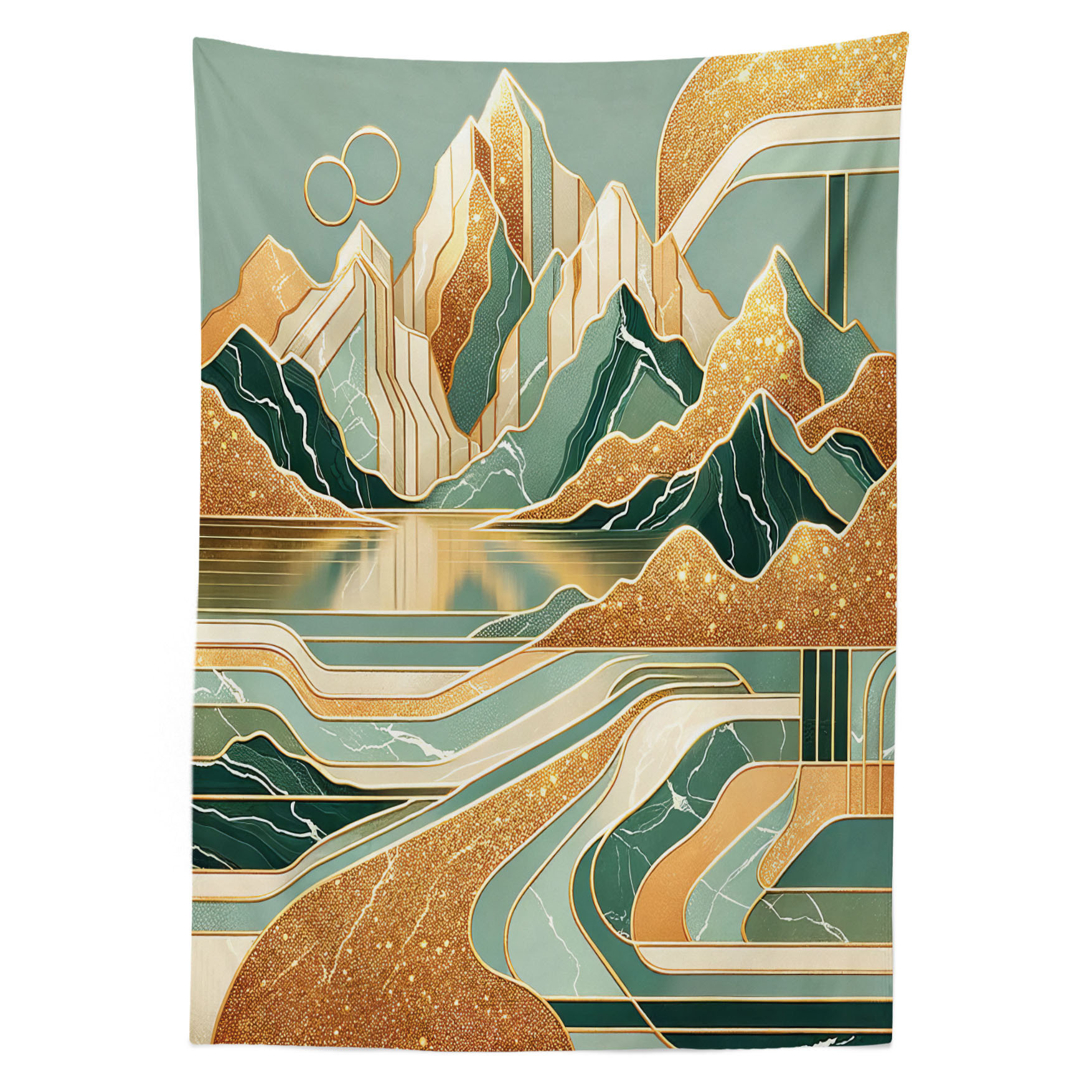 Bay Isle Home™ Anothy Rectangle No Pattern Microfiber Tablecloth | Wayfair