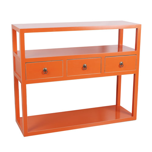 Orange Console Tables You'll Love | Wayfair