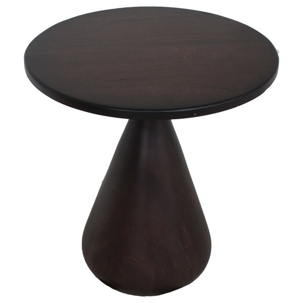 Loon Peak® Erni Solid Wood Block End Table | Wayfair