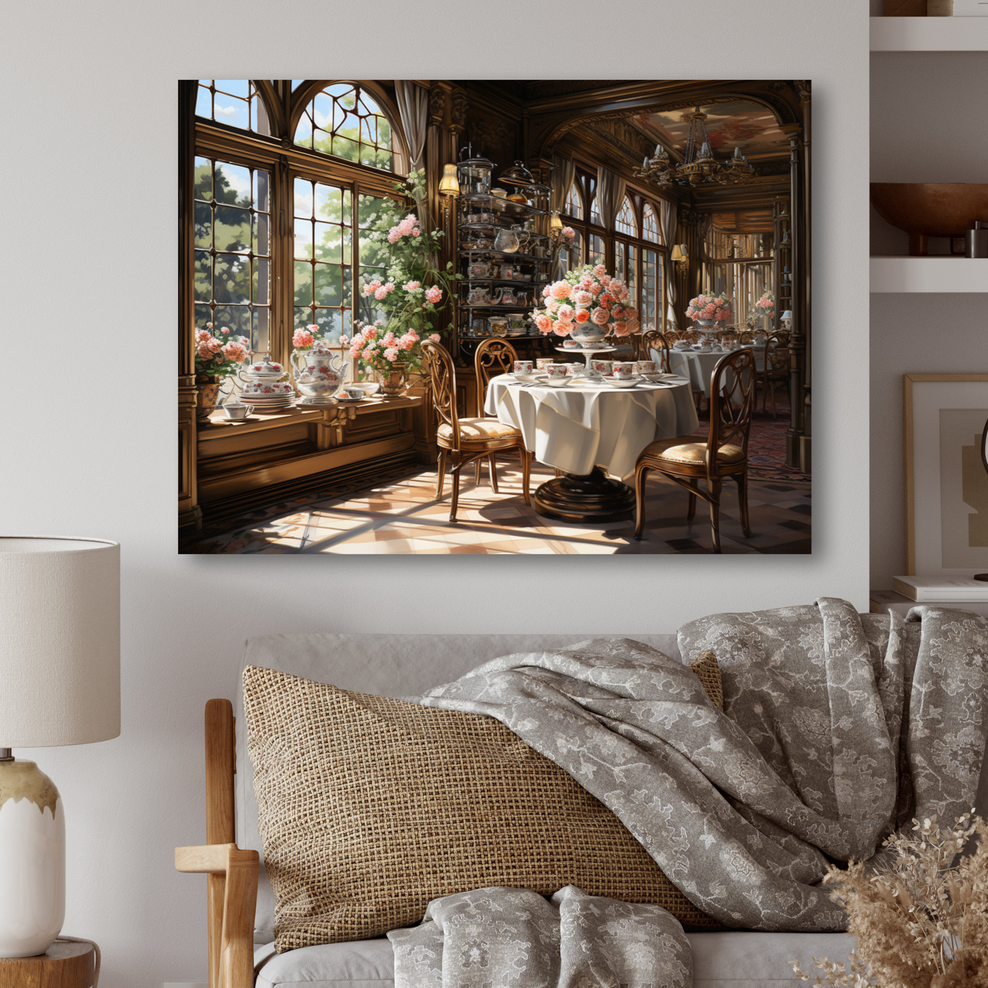 Ebern Designs Country Clubs Afternoon Tea II - Country Clubs Metal Wall ...