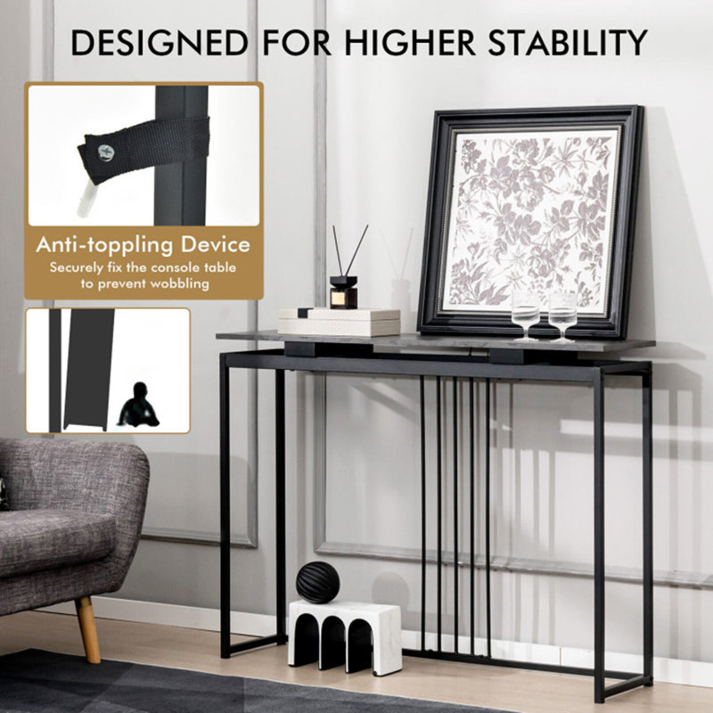 17 Stories 48'' Console Table | Wayfair