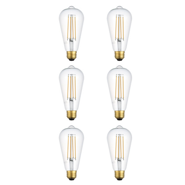 Elegant Lighting 60 Watt Equivalent ST18 E26/Medium (Standard) Dimmable ...
