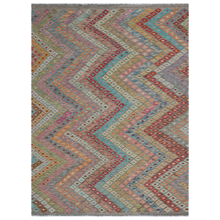 Gracie Oaks Round Abaas Hand Knotted Area Rug | Wayfair.co.uk