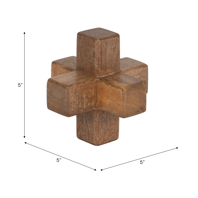 Millwood Pines Jack Natural Mango Wood Decorative Objects, A Decorative ...