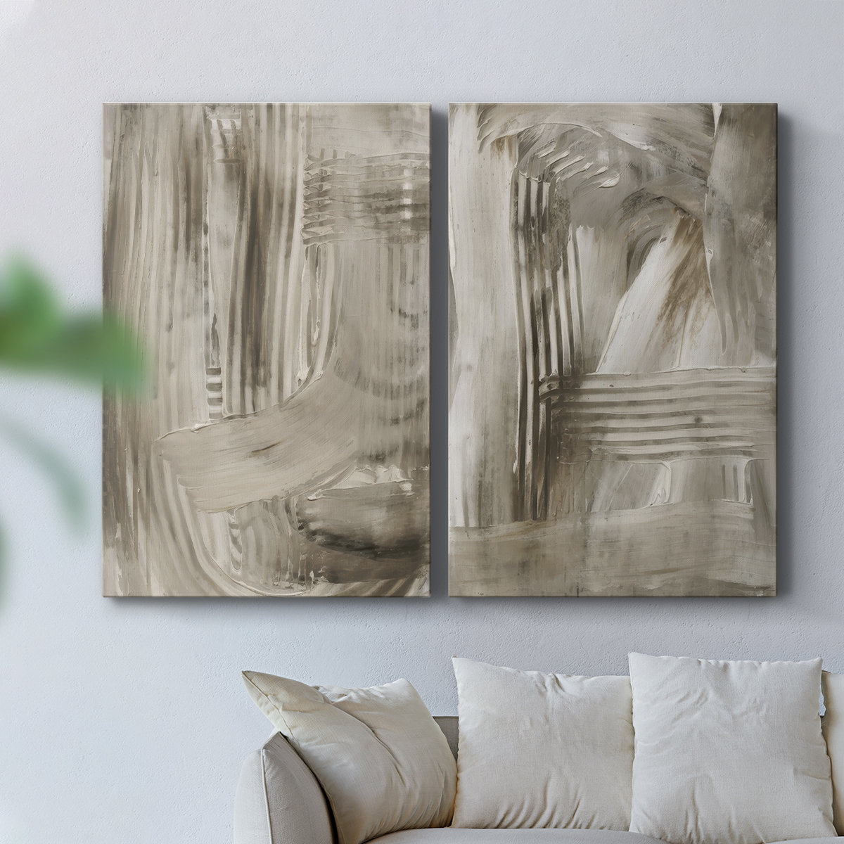 Wexford Home Earth Markings I-Premium Gallery Wrapped Canvas -Ready to ...
