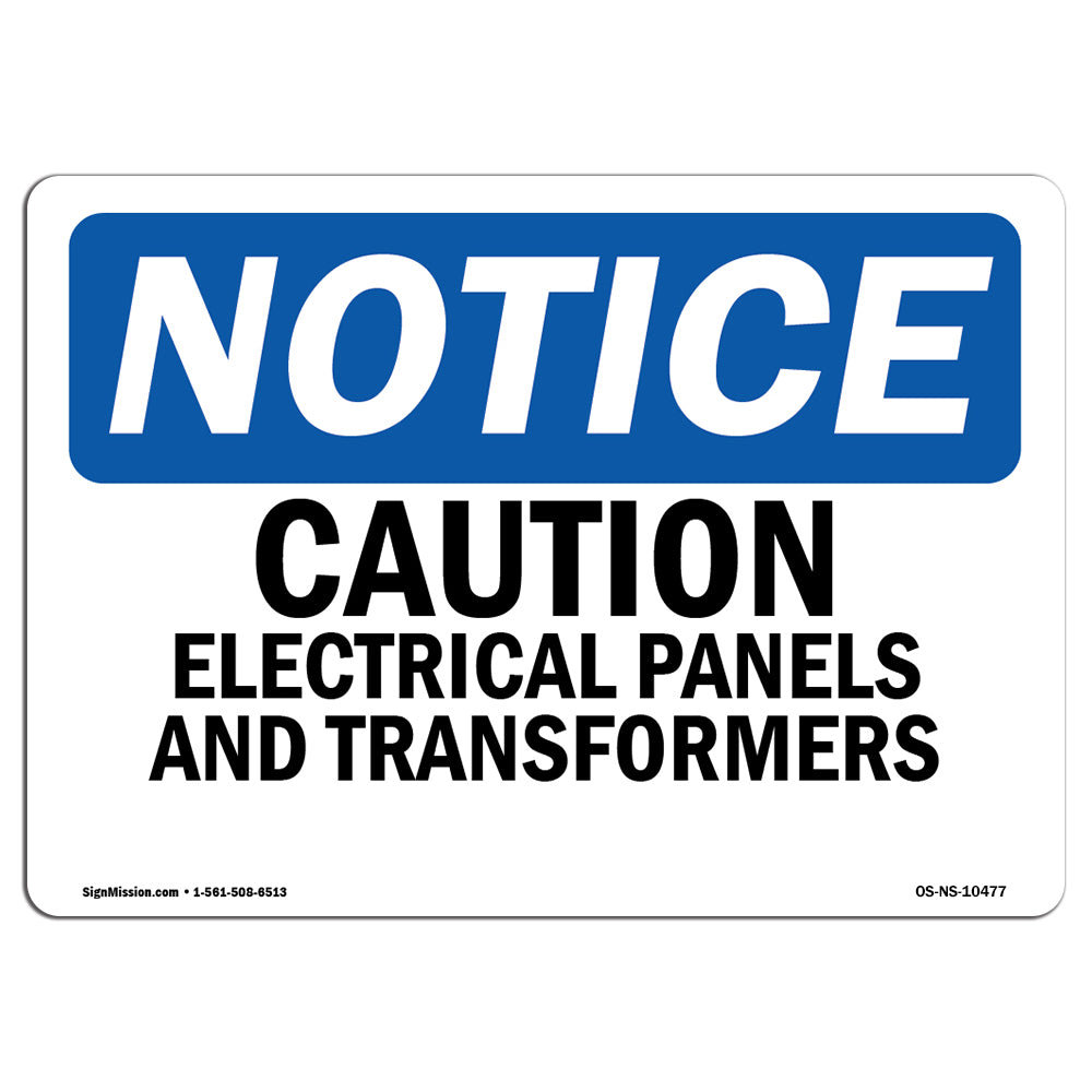 SignMission Caution Electrical Panels and Transformers Sign | Wayfair