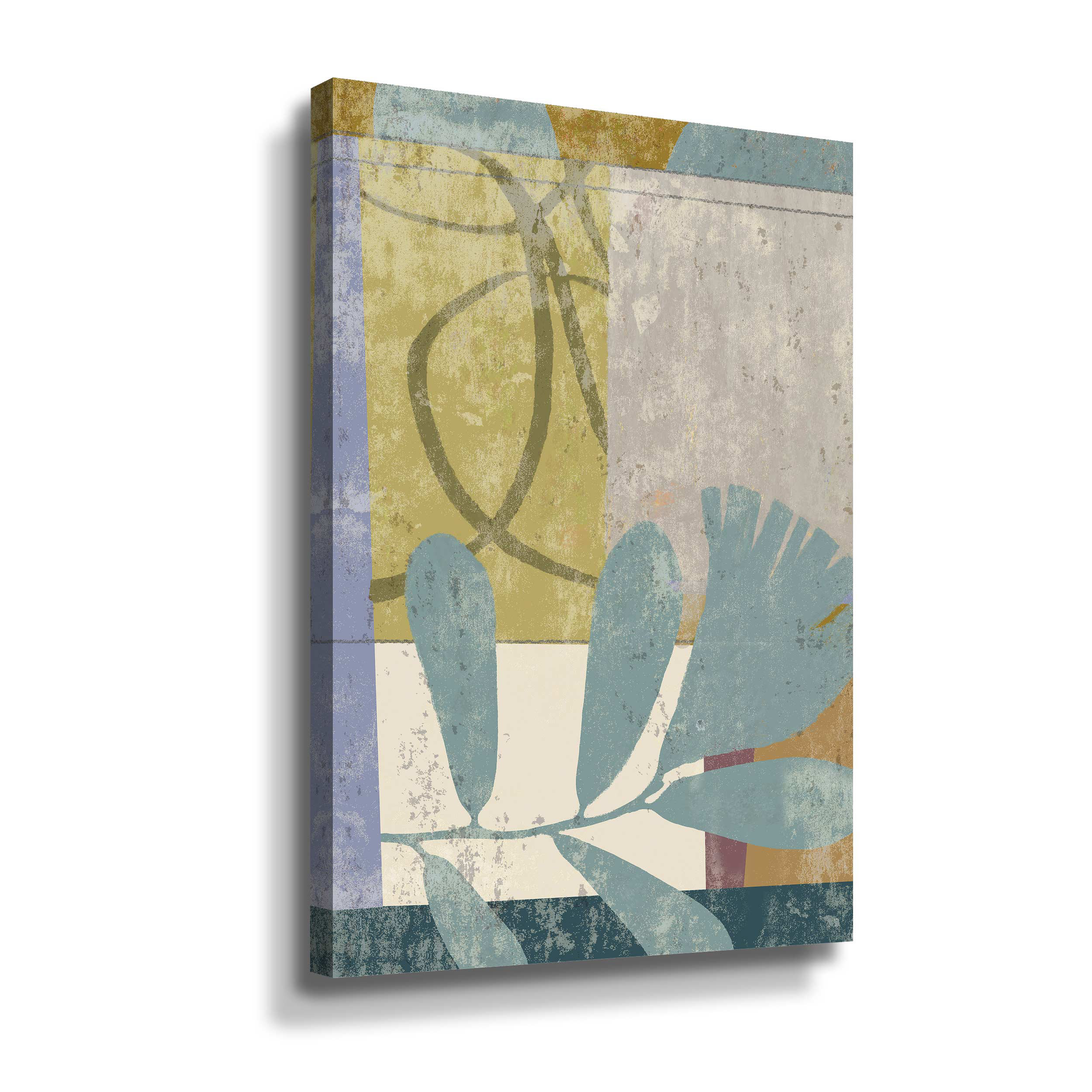 Wrought Studio™ Calla 2 Gallery Wrapped Canvas | Wayfair