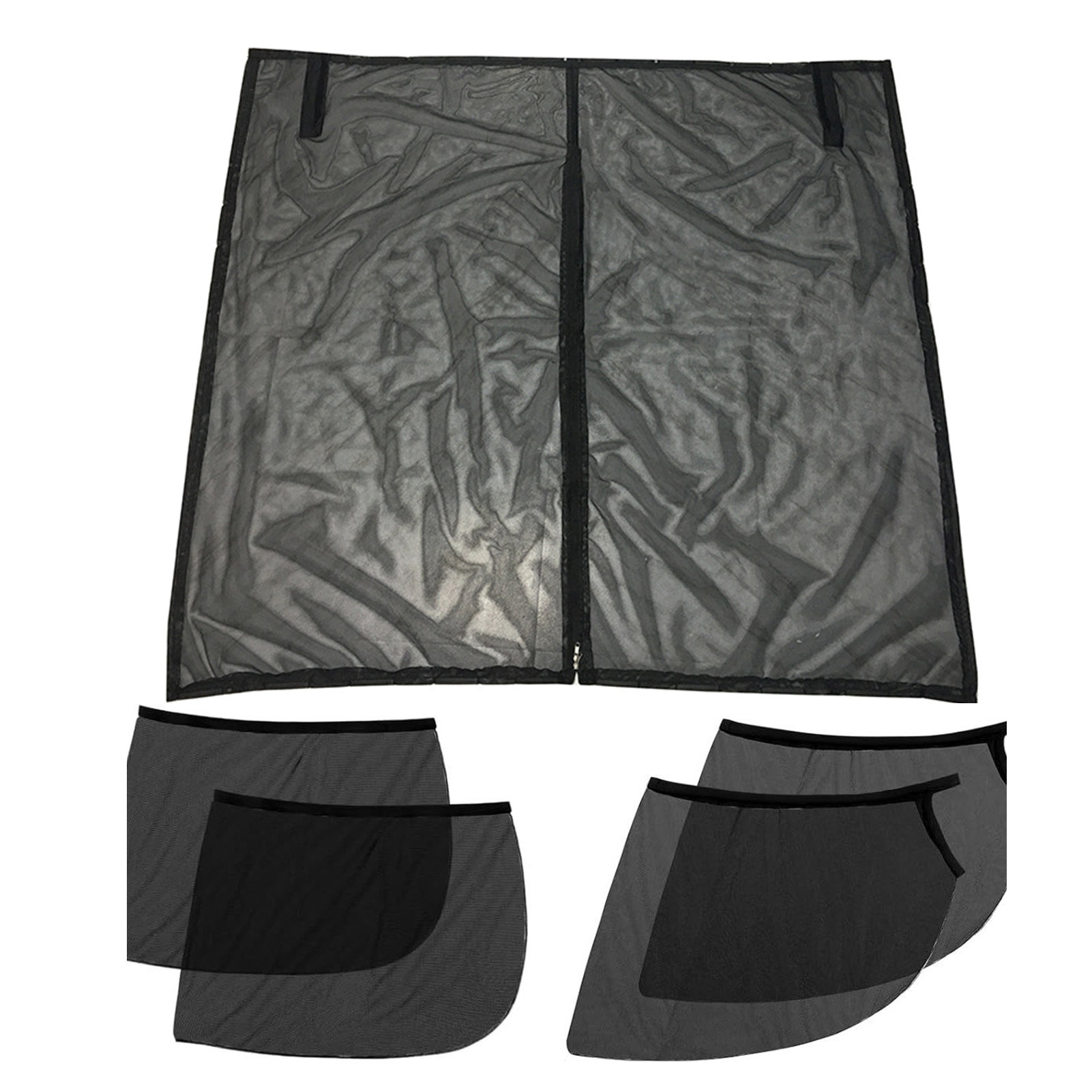 Arlmont & Co. 5Pcs/Set Car Tailgate Mesh Screen Front Rear Window Sun ...