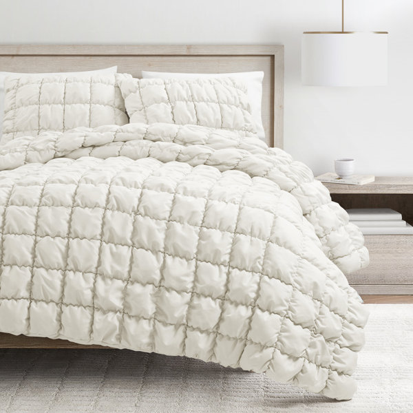 Lush Puff Comforter Set & Reviews | Wayfair