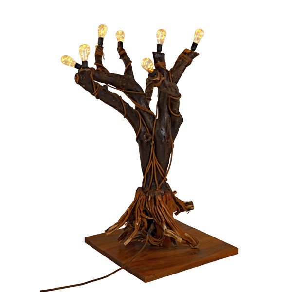 Angora Solid Wood Tree Floor Lamp | Wayfair