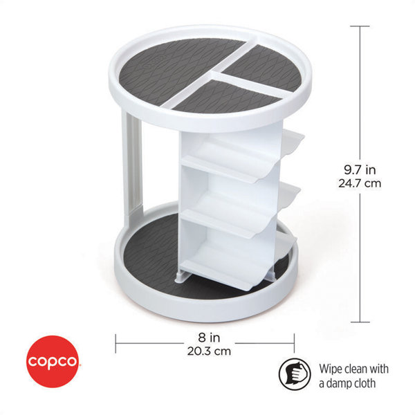 Copco 2-tier Vitamin Turntable | Wayfair