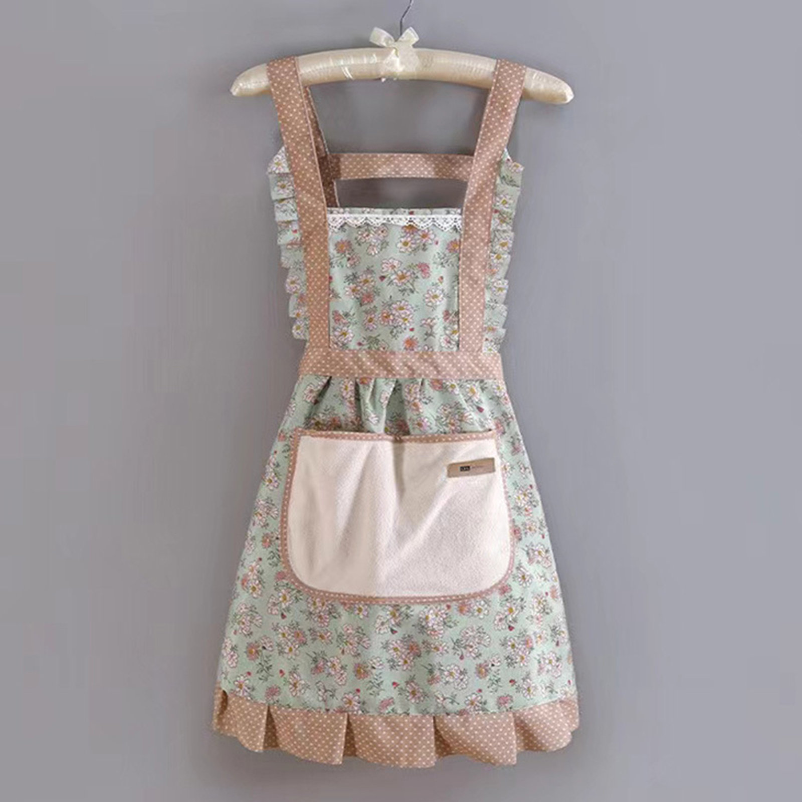 Ophelia & Co. Kitchen Floral Aprons With Pockets Chef Aprons | Wayfair