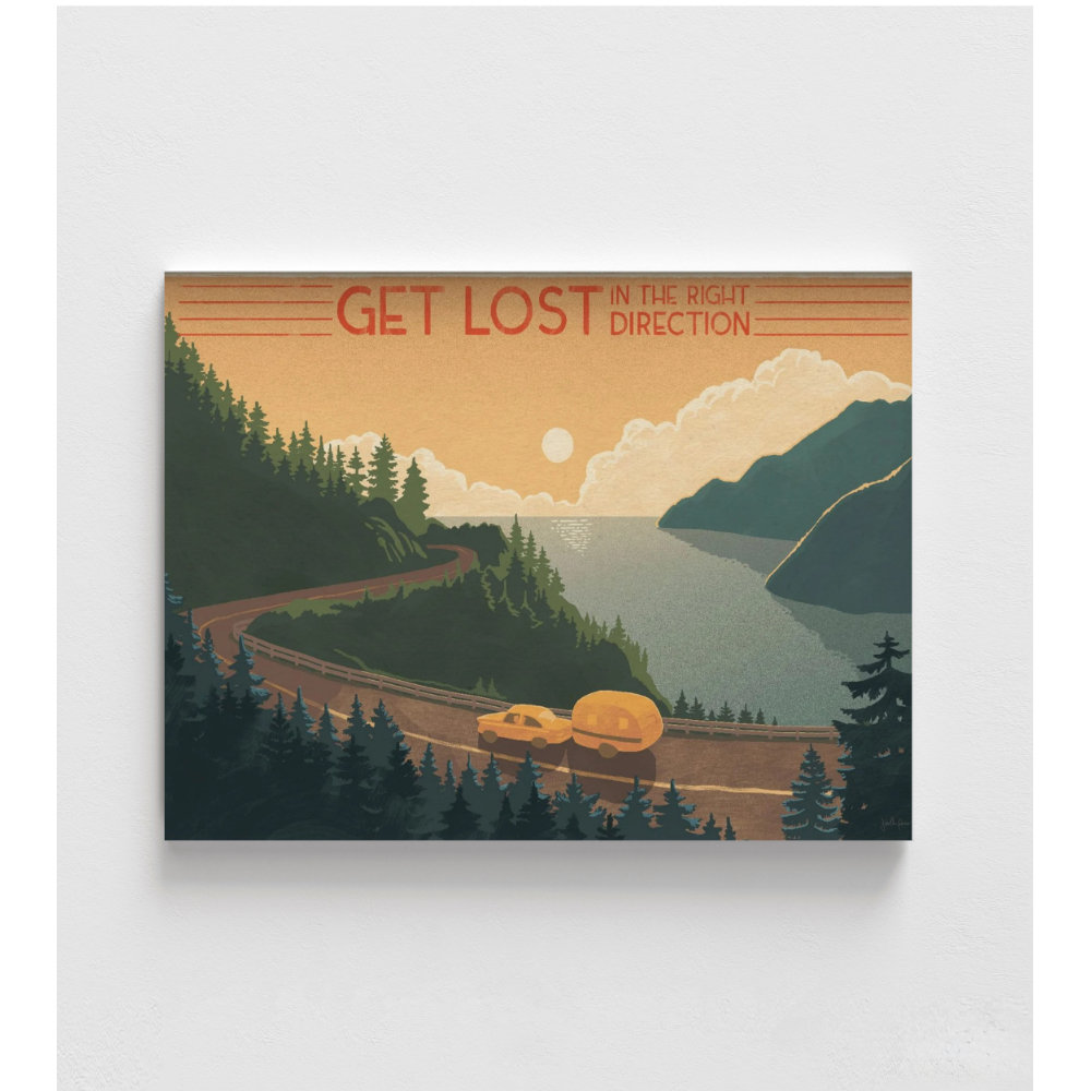 WeFrameArt Born to Roam I by Janelle Penner, Cool Colorful Camp Poster ...
