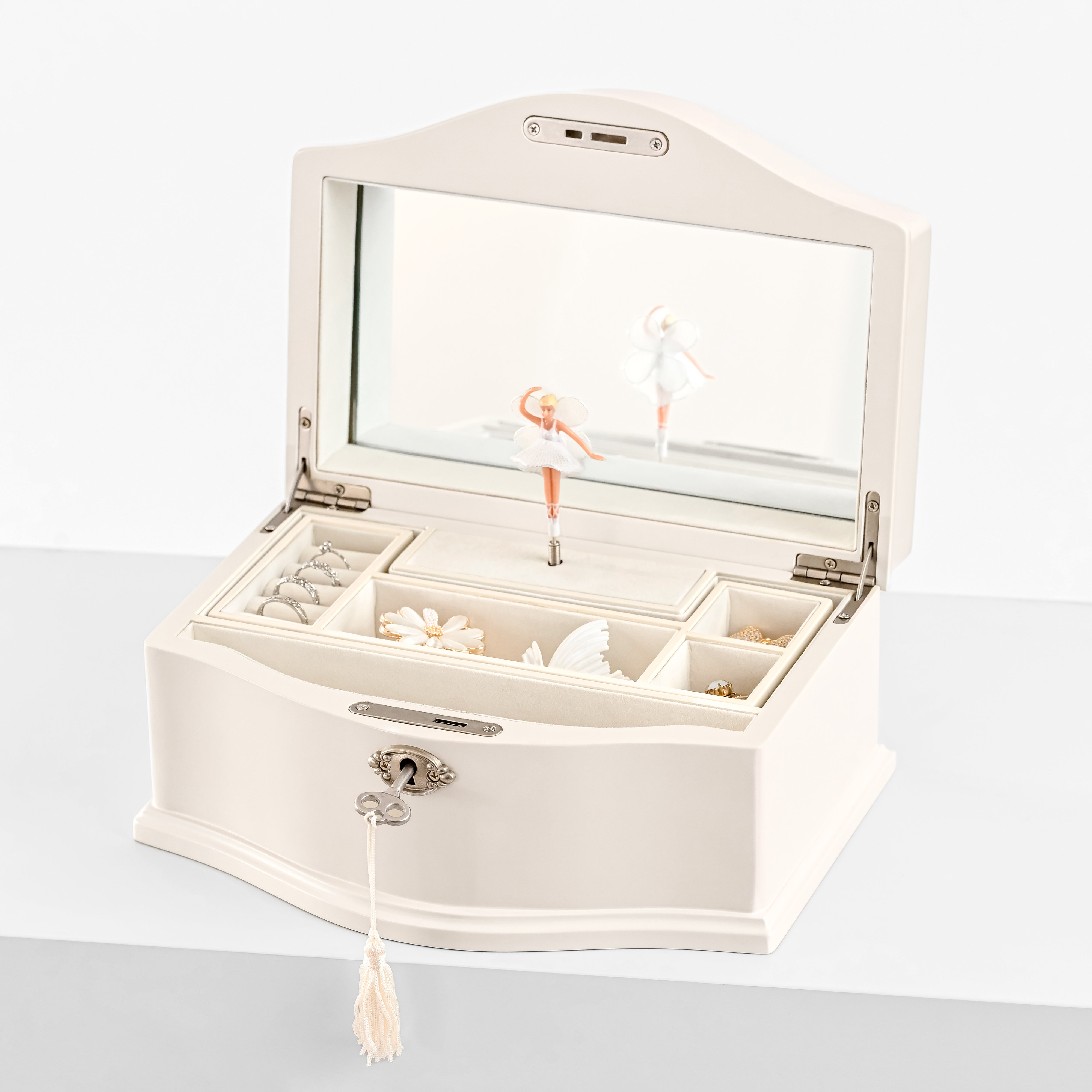 Lark Manor™ Ballerina Musical Jewelry Box & Reviews | Wayfair