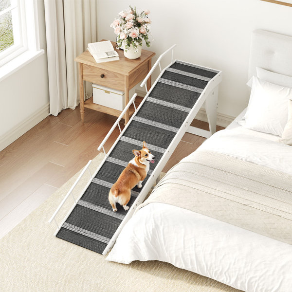 Tucker Murphy Pet™ Pet Ramp for Bed, Large Dog Ramp with Non-Slip ...