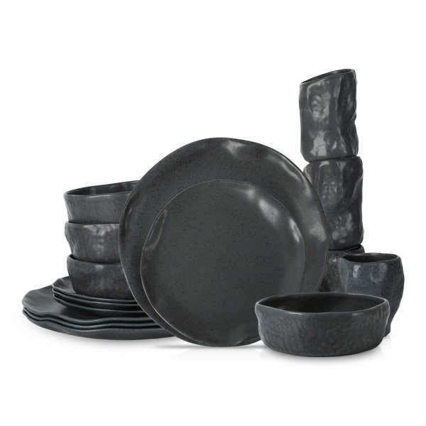 Atik Stoneware Dinnerware - Set of 16 & Reviews | Joss & Main
