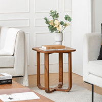 Millwood Pines Ealyn Solid Wood End Table & Reviews | Wayfair