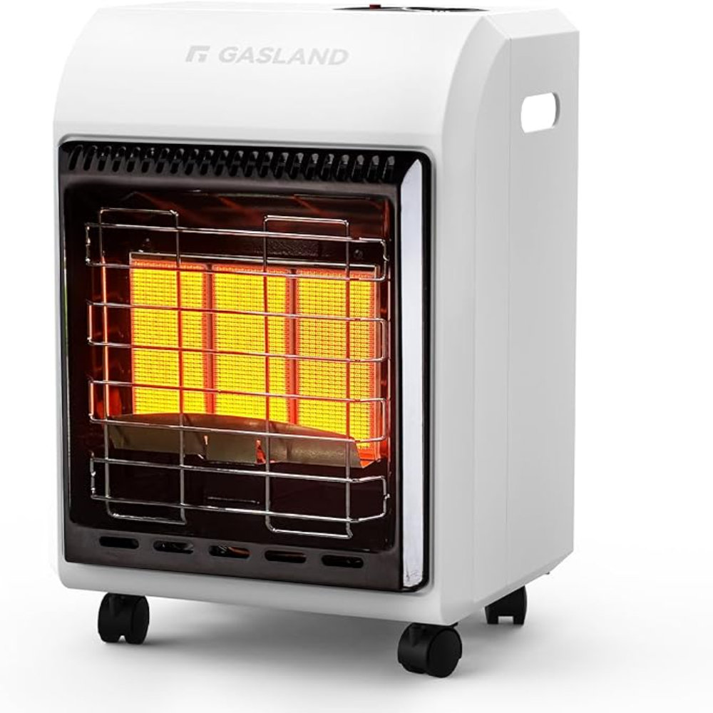 BUILTCO Chaufferette au gaz propane GASland MHA18W, espace chaud de 18 ...