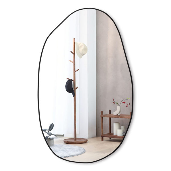 Latitude Run® Asymmetrical Glass Wall Mirror | Wayfair
