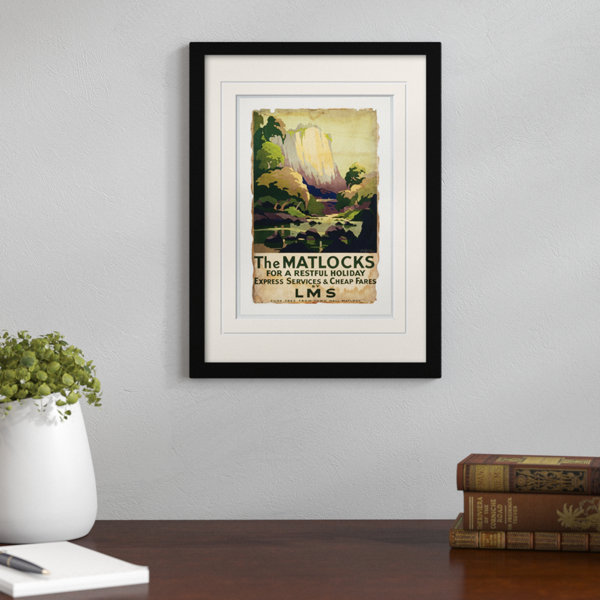 Happy Larry Matlock "2" Vintage Advertisement | Wayfair.co.uk