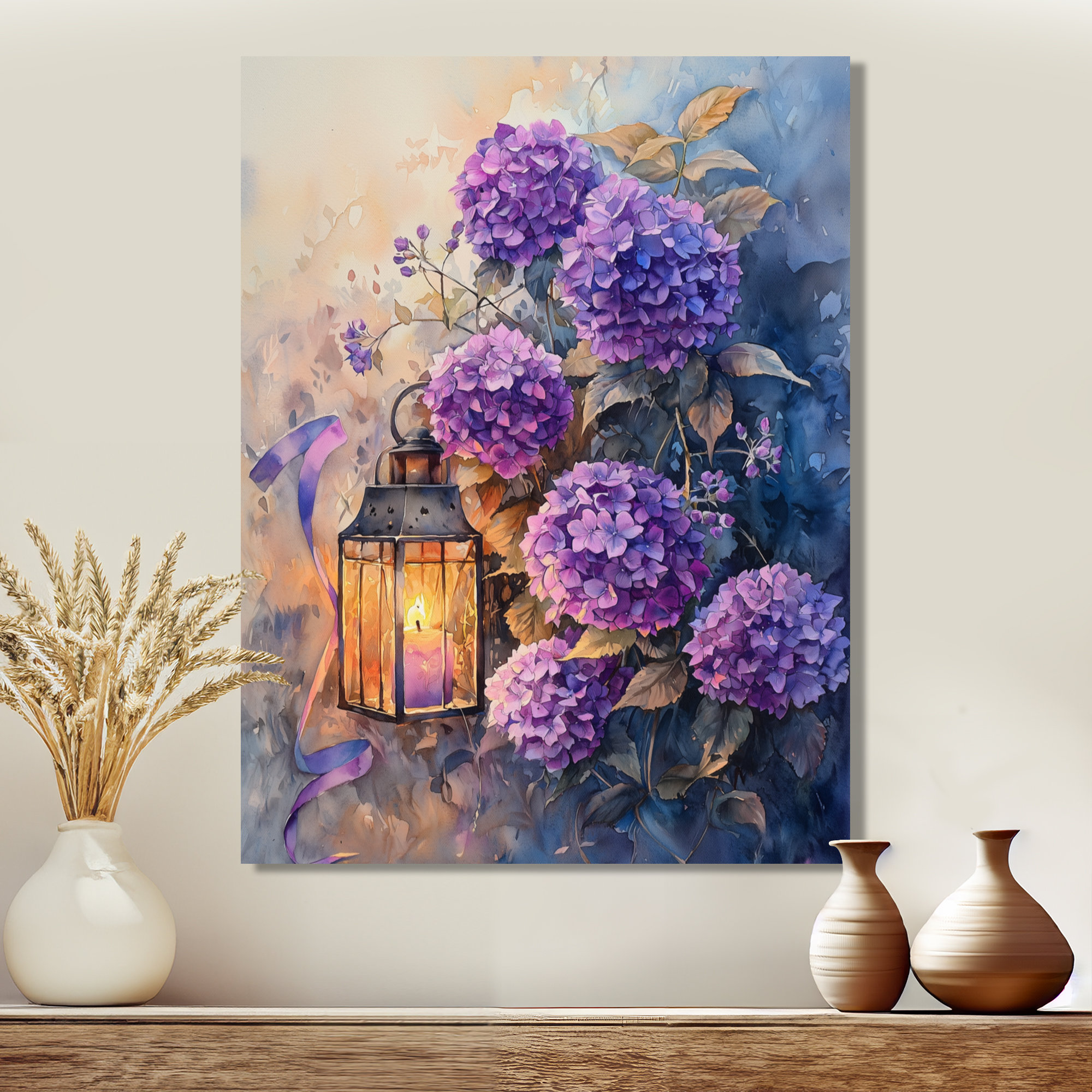Winston Porter Andrade - Floral Wall Art Living Room | Wayfair