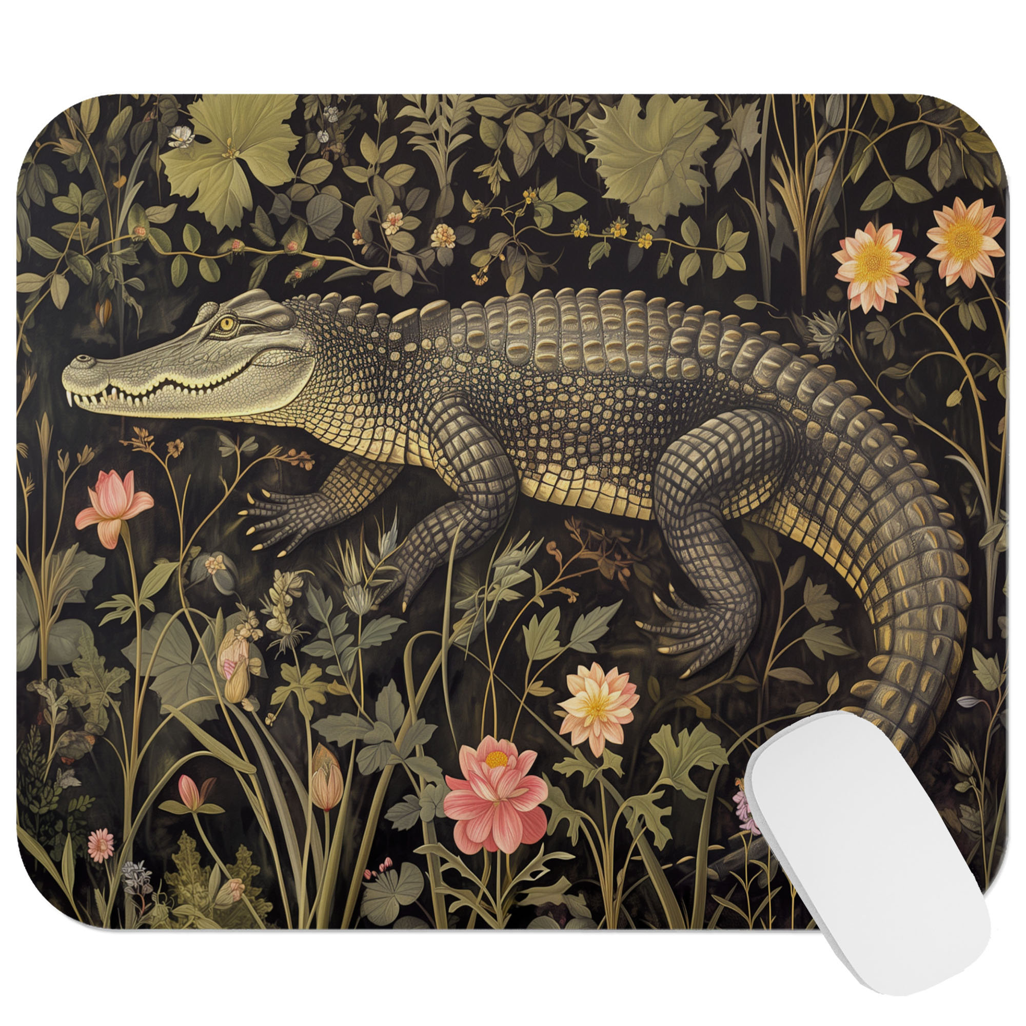 Astoria Grand Animals William Morris Alligator I Cottage Gaming Cute ...