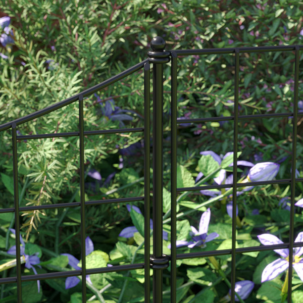 FUFU&GAGA Garden Fence Outdoor Decorative Fencing Landscape Wire ...