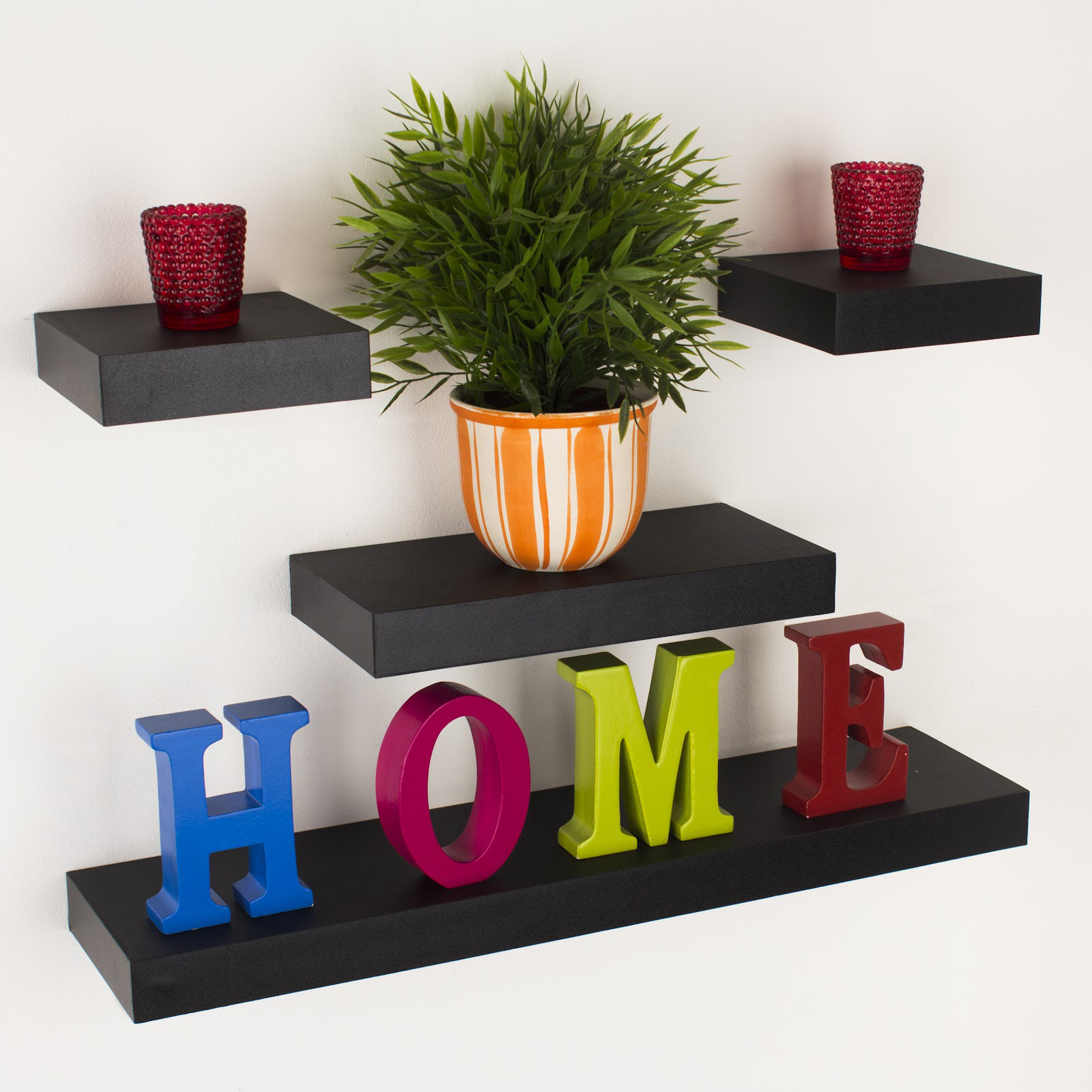 Core Products Hudson Shelf Kits, 4 Piece Wall Shelf Kits | Wayfair.co.uk