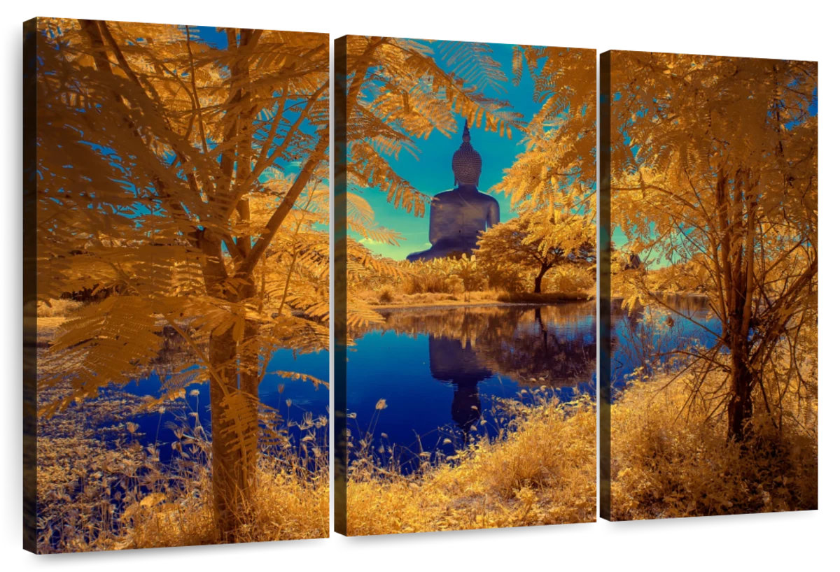 Dakota Fields Adella Buddha Statue Reflection | Wayfair