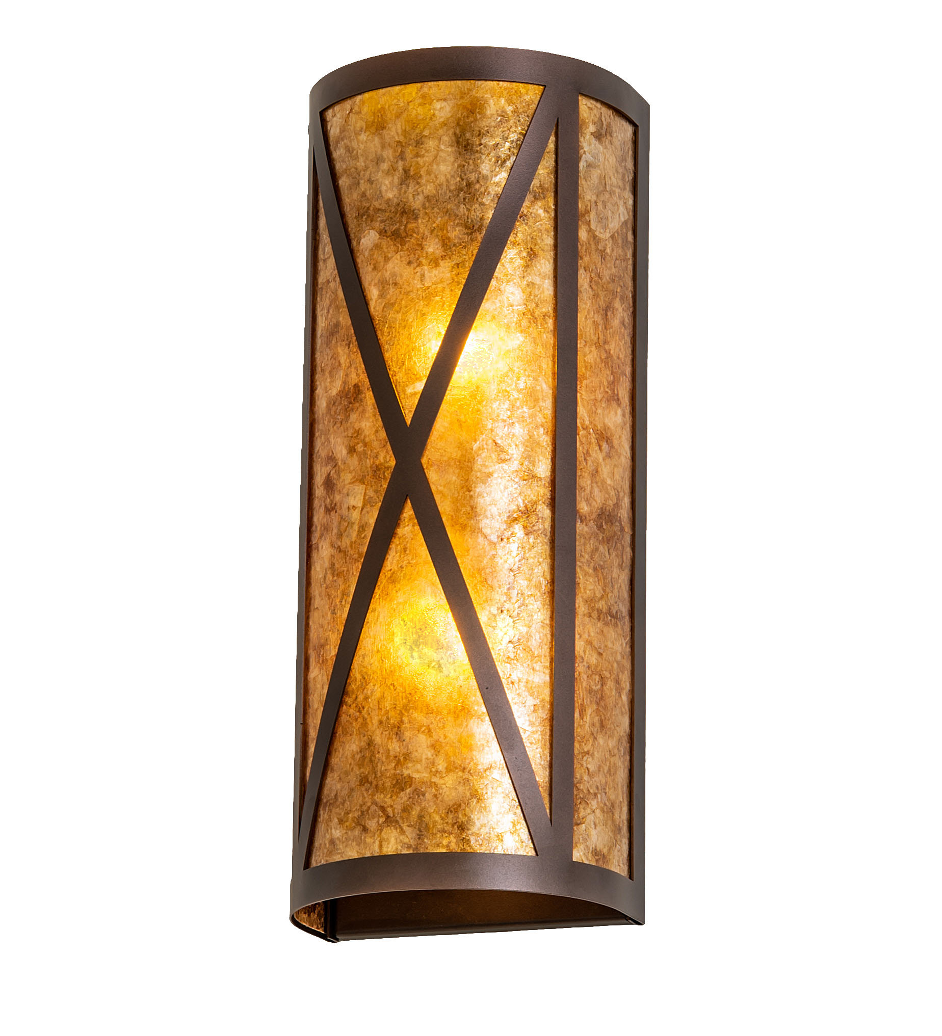 Meyda Lighting Saltire Glass LED Flush Mount | Perigold