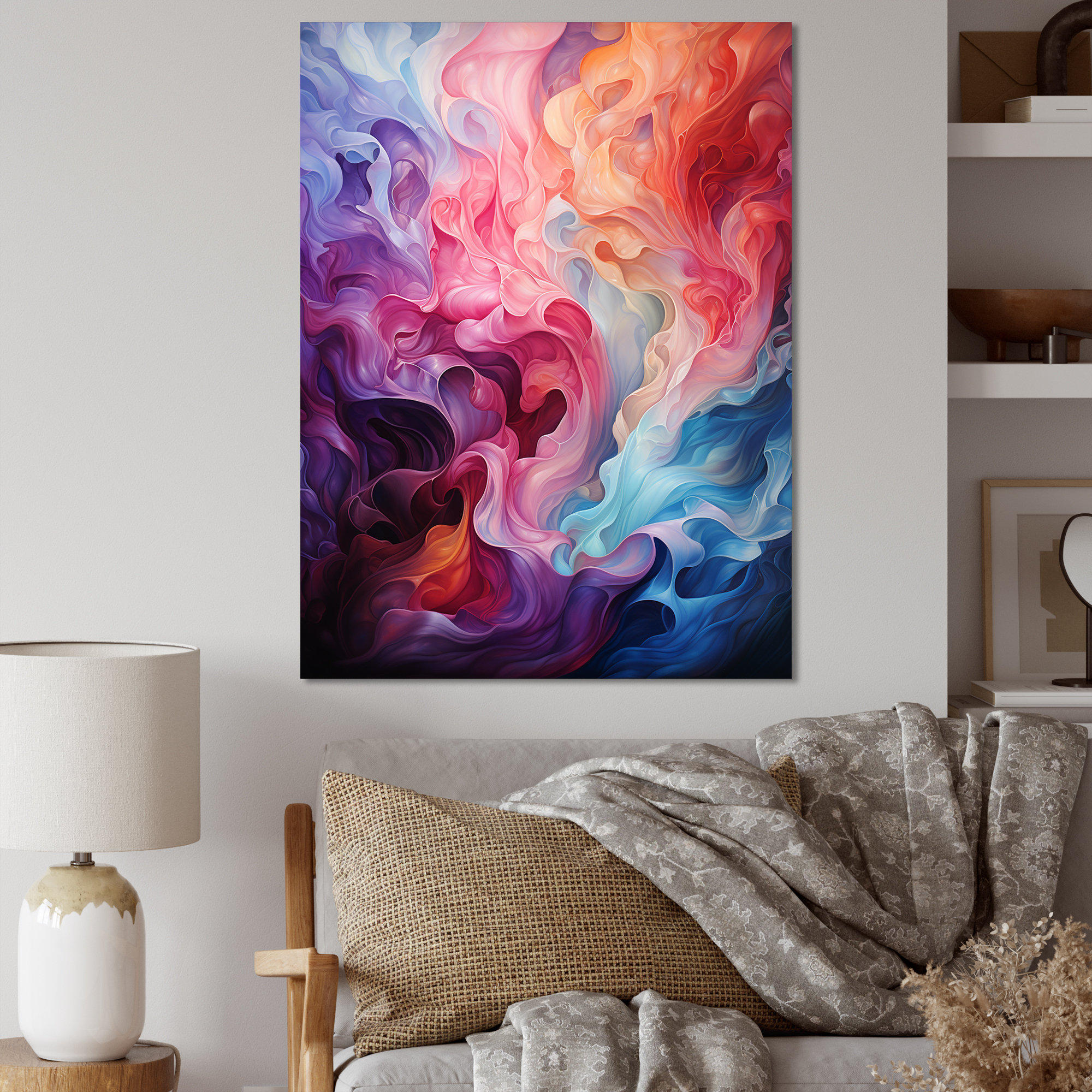 Wrought Studio™ Opt Art Radiant Spectrum II Opt Radiant Spectrum II On ...