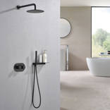 Sumerain Contemporary/Modern Volume Control Complete Shower System with ...