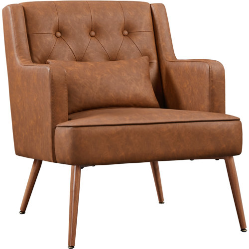 Brown Accent Chairs You'll Love | Wayfair