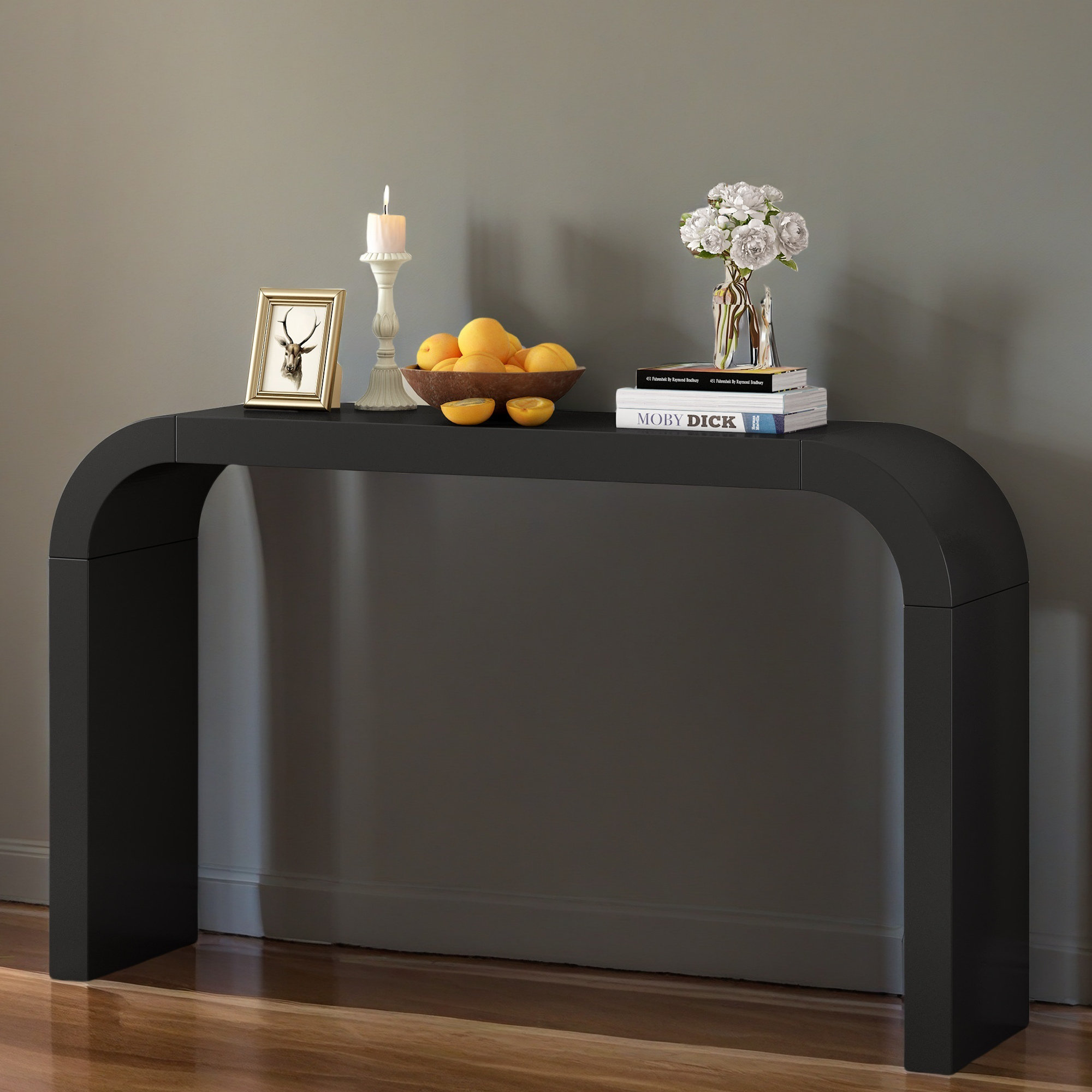 Latitude Run® Mirod Modern Minimalist Console Table,Elegant And ...