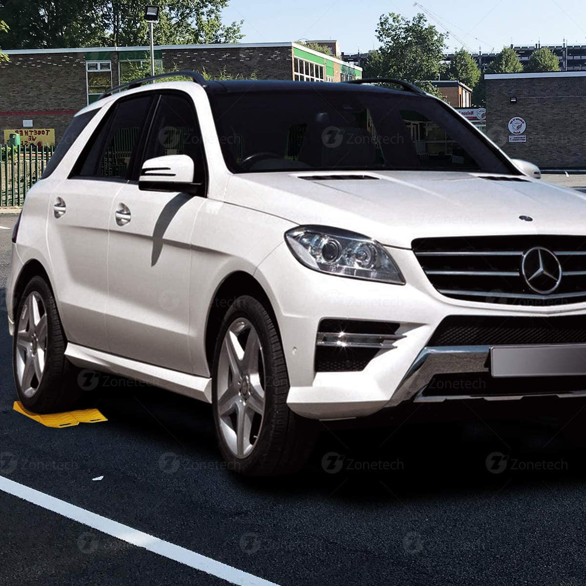 Zone Tech Tire Saver Ramps - Premium Quality Portable Highly Visible ...