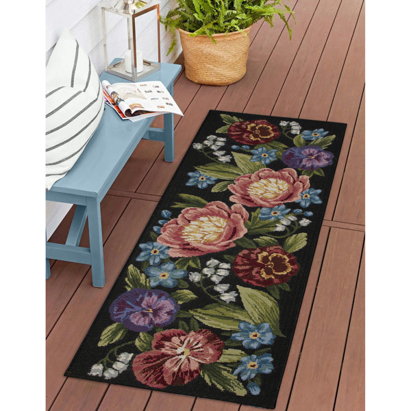 Lark Manor Andreane Non-Skid Kitchen Mat & Reviews | Wayfair