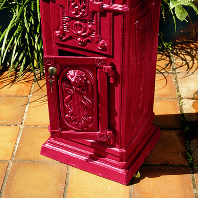 Design Toscano British Metal Column Box | Wayfair