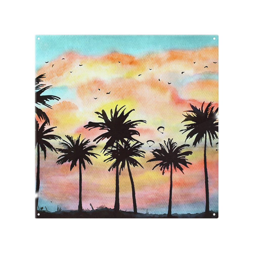 Ebern Designs Palm Trees At Sun Splash Back | Wayfair.co.uk