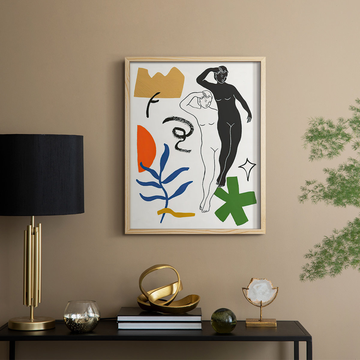 Lark Manor™ Starry Venus II Framed Print - Solid Wood | Wayfair