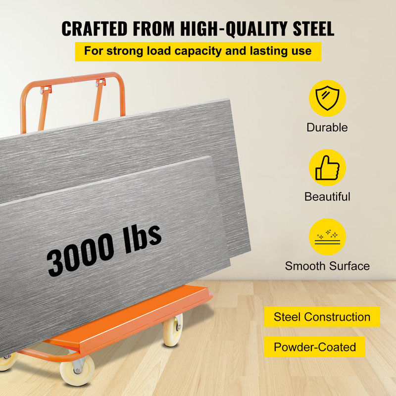 VEVOR 3000 Lb. Capacity Platform Dolly | Wayfair