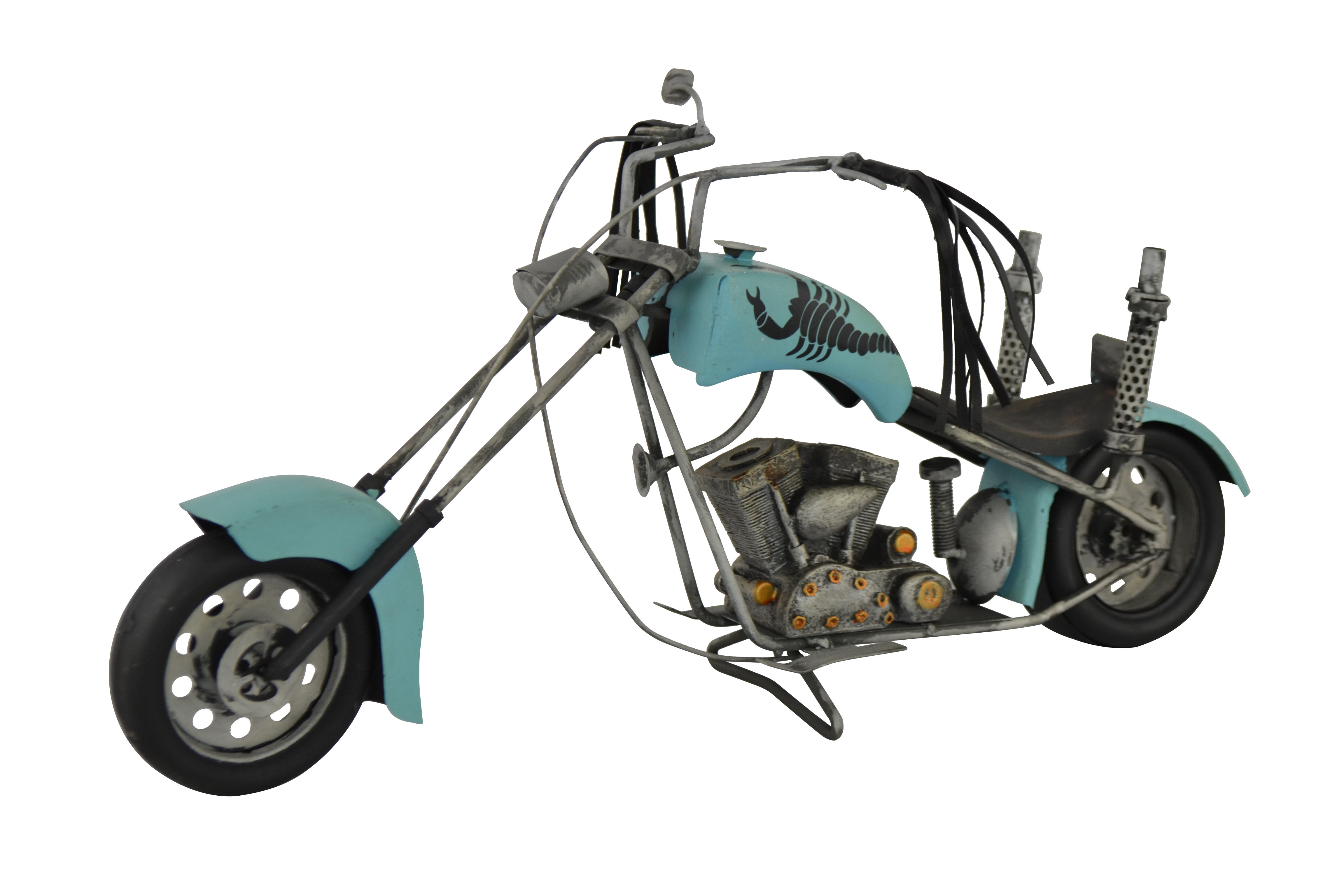 Wine Bodies Custom Stretched Metal Chopper Bottle Holder | Wayfair